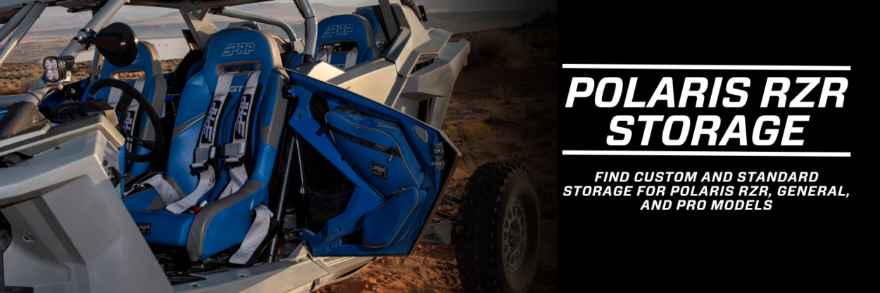 Polaris RZR Storage Bags | PRP Seats