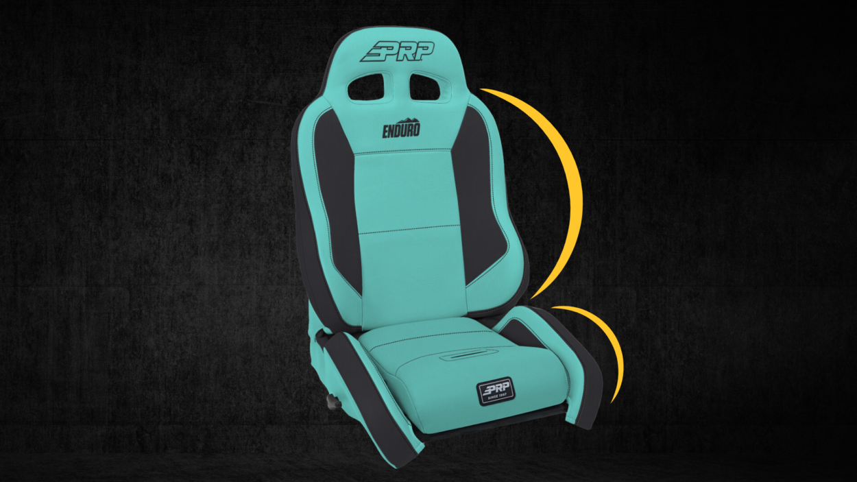 Enduro Elite Suspension Seat - Crawl Edition, Kit for Jeep Wrangler CJ7 ...