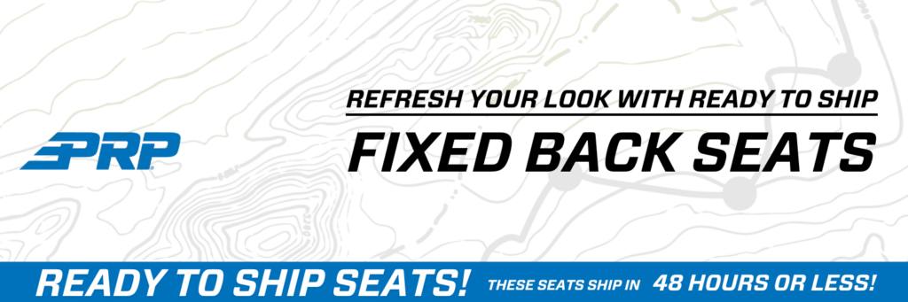 Fixed Back Seats | PRP Seats